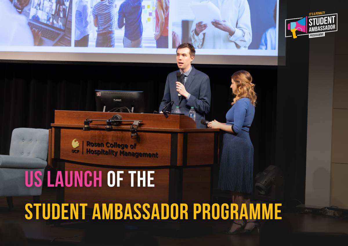 US Launch of the Student Ambassador Programme – It's a Penalty